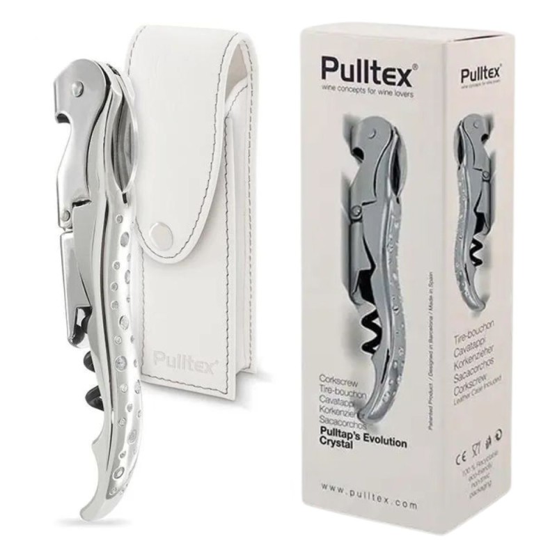 Coffret tire-bouchon sommelier PULLTAP'S avec 26 cristaux Swarovski
